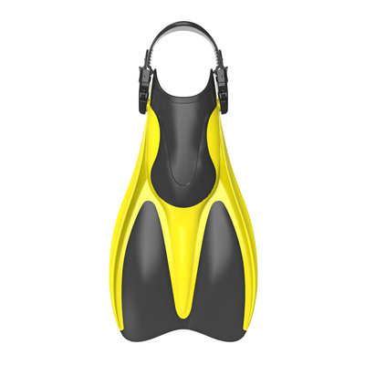 Open Heel Free Diving Fins And Silicone Swim Fins EVA+TPR Materail Surf Fins