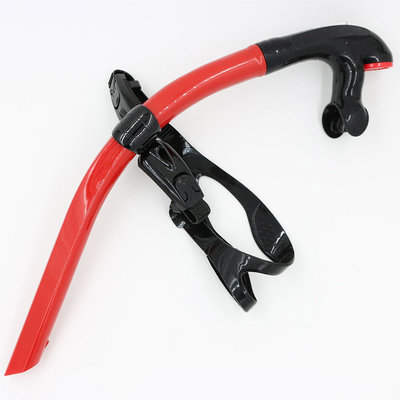 CE Red Liquid Silicone Diving Snorkel For Water Entertainment