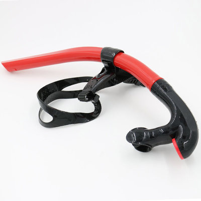 CE Red Liquid Silicone Diving Snorkel For Water Entertainment