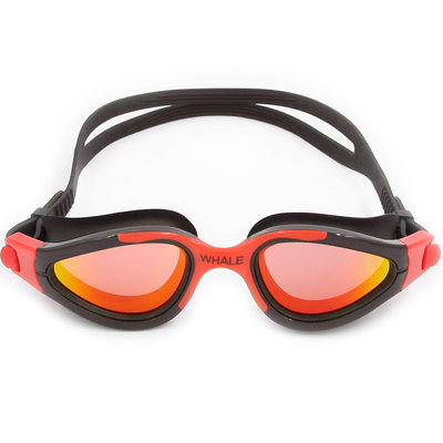 UV Protect Pink Silicone Swimming Goggles With CE Certificate