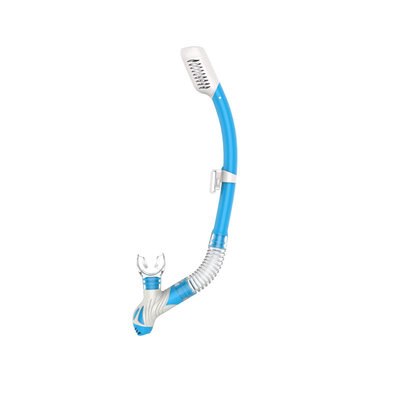 SGS Red Silicone Scuba Diving Snorkel Dry With Separated Buckles