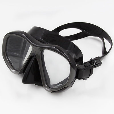 Adult professional Liquid Silicone Free Diving Mask With Tempered Glasses Lens