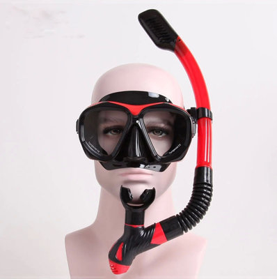 Snorkeling Equipment Adult Diving Mask Full Face Breathing Snorkel set Mask