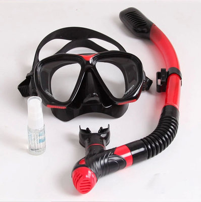 Snorkeling Equipment Adult Diving Mask Full Face Breathing Snorkel set Mask