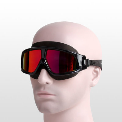 Super large lens Silicone Swimming Goggles With CE Certificate