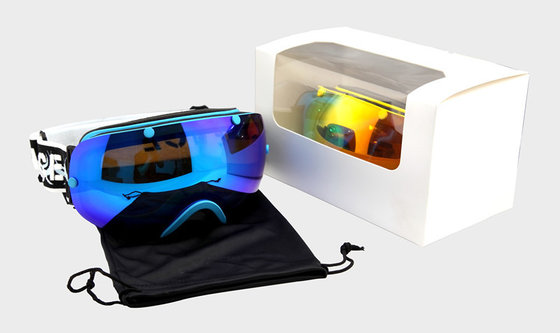 2015 most popular Anti-fog Snow Boarding Goggle with CE , FDA certificate