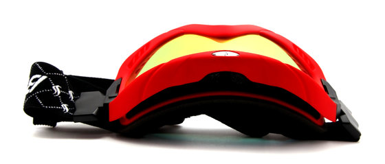 Red CP Lens Adult Anti Fog Snow Goggles with Helmet Compatibility and Custom Logo