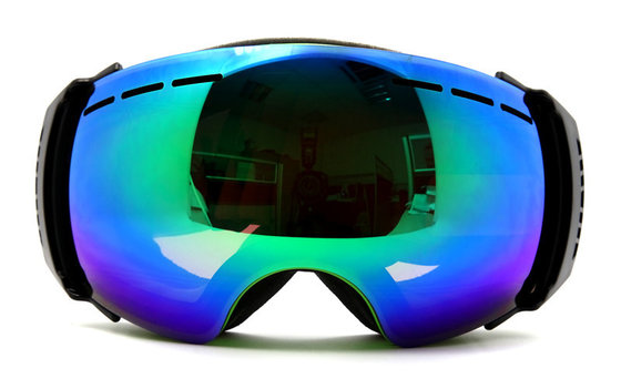 CE, gafas aprobadas por la FDA de la nieve de OTG con UV400 el marco antiniebla de la lente TPU