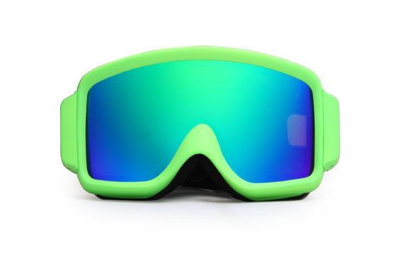 Blue Anti Scratch Adult No Fog Snow Skiing Goggles with Extra Large Lens