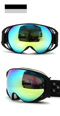 Brown Revo Gold Lens Mirrored Ski Goggles / Womens Snowboarding Goggles