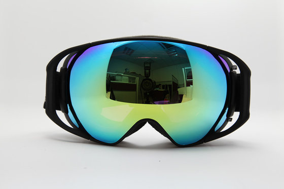 Brown Revo Gold Lens Mirrored Ski Goggles / Womens Snowboarding Goggles