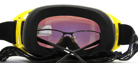 Brown Revo Gold Lens Mirrored Ski Goggles / Womens Snowboarding Goggles