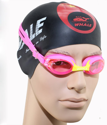 Gafas antis rosadas para los niños, gafas competitivas de la natación del silicón de la niebla de la nadada