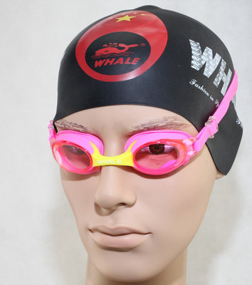 Gafas antis rosadas para los niños, gafas competitivas de la natación del silicón de la niebla de la nadada
