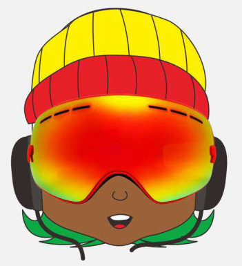 Colorful Snowboard Goggles with Mirror Lens , Red Ski Goggles For Kids