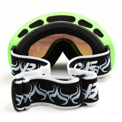 Customizable Snow Skate Mirrored Ski Goggles Double Lens with CE Approvals
