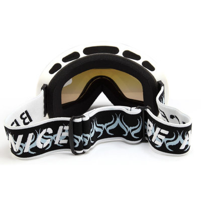 Comfort Ladies Ski Glasses Polarized Snowboard Goggles Purple , Adjustable Strap