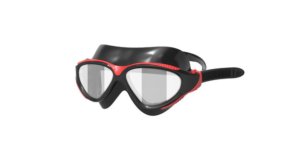Customized Pink Anti Fog Mirrored Swimming Goggles for Womens , Mens