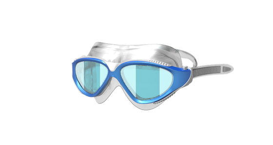 Customized Pink Anti Fog Mirrored Swimming Goggles for Womens , Mens
