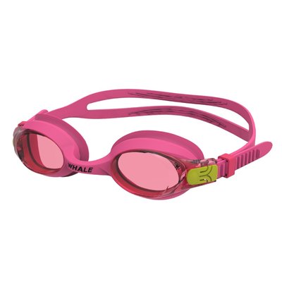 Pink Girls Silicone Swimming Goggles / Swimmer Goggles with Silicone Gasket
