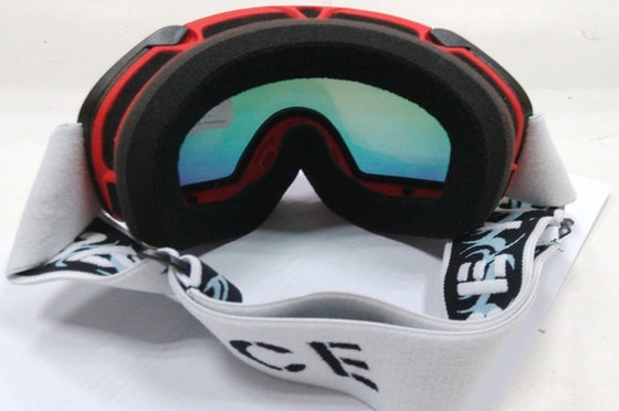 OEM Adult Blue Spherical Snowboard Goggles With Interchangeable Lenses