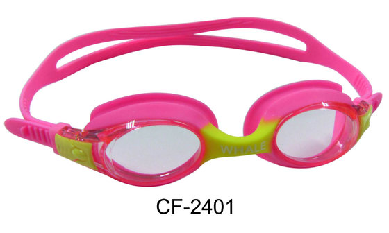 Green PC Lens Silicone Anti Fog Swimming Goggles Children Swim Mask with CE ISO