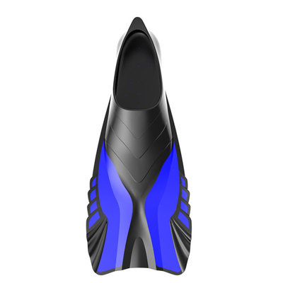Blue TPU and  6 Sizes Skin Diving Fins Commercial Diving Equipment