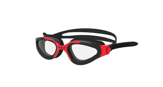 Gafas antis fotocrónicas negras y rojas de la natación de la niebla con el certificado del CE