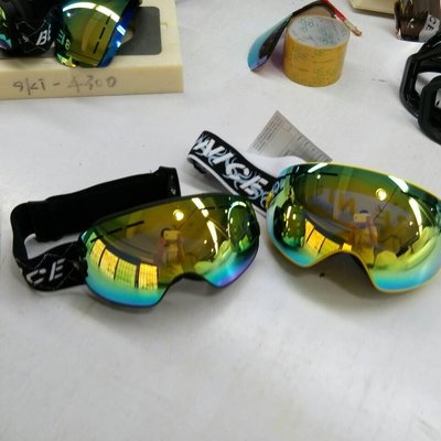 Colorful Parent- Child Series Kids Snowboarding Goggles with TPU PC Lens