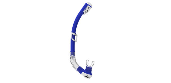 Classic Black Fashionable Dry Silicone Diving Snorkel For Adults