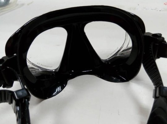Professional Adult Silicone Low Volume Free Diving Mask with Four Window