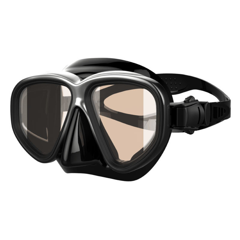 Tempered Glass Scuba Diving Equipment Free Diving Mask Mirror For Adult