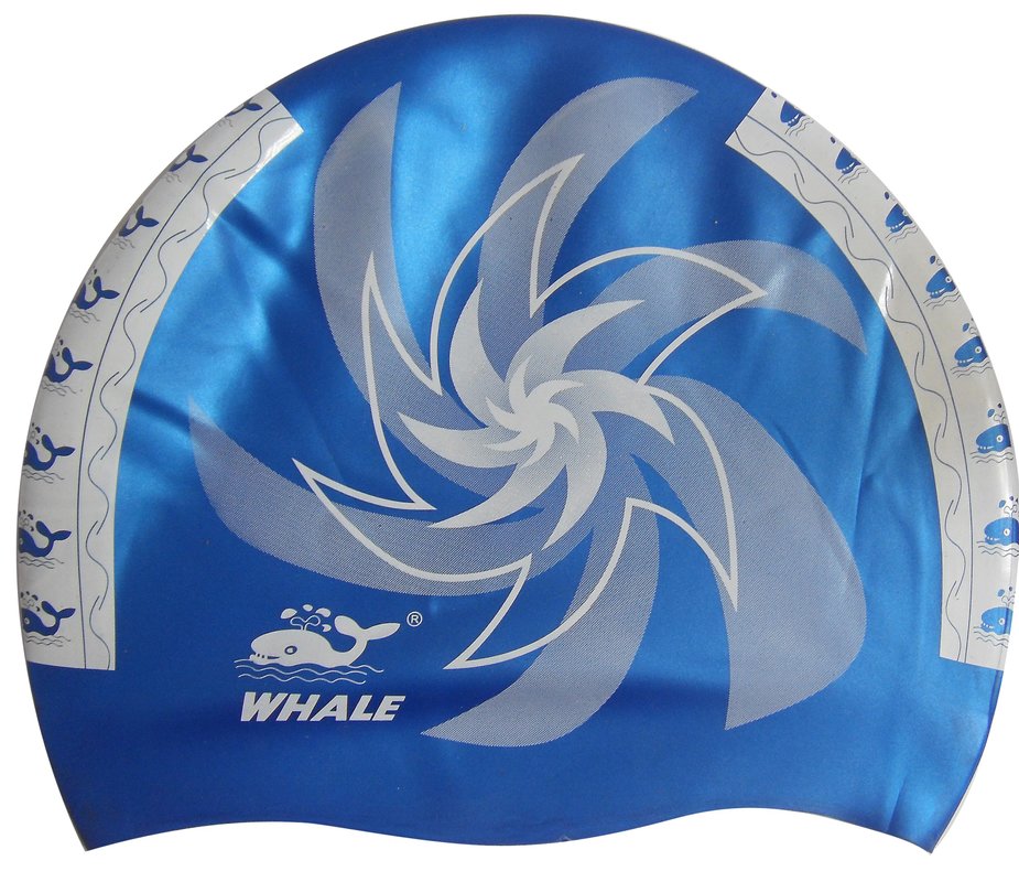 Adult Silicone Swim Caps Multi Color Design No Wrikle Cap ISO