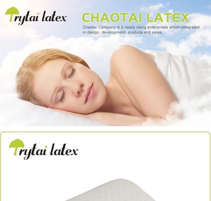 factory supply Baby head shaping pillow bed bolster latex pillow by SGS test