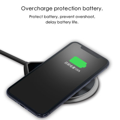 China WIRELESS CHARGER PAD smart wireless fast charger for both Android and IOS New design 2018 hot sale supplier