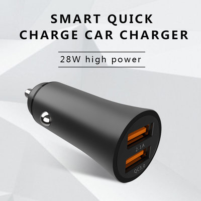 China F655 QC3.0+ UDB2.1A Dual car charger, universal car charger for phones, top selling car usb charger supplier