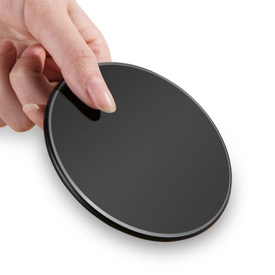 2018 IBD New Round Shape 9v output 10W Fast Charge universal QI Mobile Phone Wireless Charger for Samsung S8 supplier