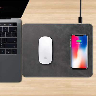 Qi Standard Mouse Pad Wireless Mobile Phone Charger For Iphone For Samsung supplier