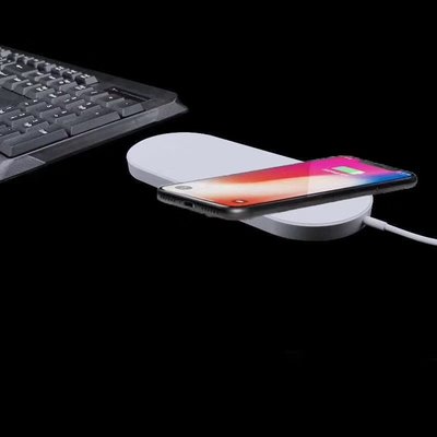 2018 dual wireless charging pad dual wireless mobile charger for Apple watch, for Iphone x/8/8plus supplier