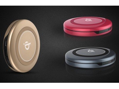 WIRELESS POWERBANK Wireless Charger Power Bank 5000mAh,Qi Power Bank,Portable Power Bank Charger QI Wireless Charge supplier