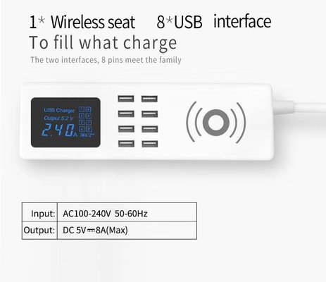 WIRELESS CHARGING USB SOCKET New design wireless charging sliding desktop socket /Sliding electric tabletop socket supplier