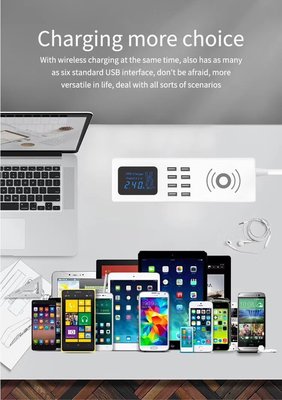 WIRELESS CHARGING USB SOCKET New design wireless charging sliding desktop socket /Sliding electric tabletop socket supplier