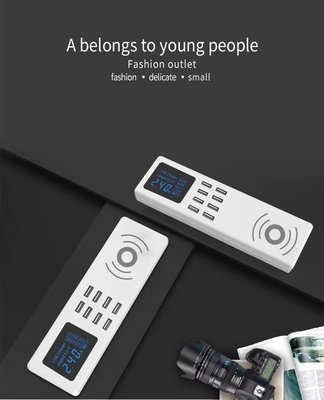 WIRELESS CHARGING USB SOCKET New design wireless charging sliding desktop socket /Sliding electric tabletop socket supplier
