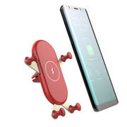 CAR WIRELESS CHARGER 2018 best selling wireless car charger,fast wireless charger stand for iphone and Samsung cellphone supplier
