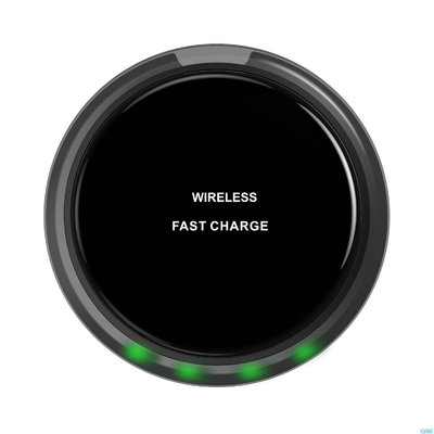 10W Wireless phone charger for iphone for samsung galaxy S6 Fantasy Crystal UFO Shape Charging pad with LED light supplier