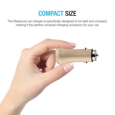 6A Dual USB CAR CHARGER QC3.0 Universal Compatible HOCO 36W Dual USB Car Fast Charger QC3.0 Quick Charge 3.0 USB supplier