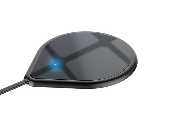 WIRELESS CHARGER PAD Ultra Slim Aluminum Fast Qi Wireless Charger Pad supplier