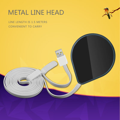 WIRELESS CHARGER PAD smart wireless fast charger for both Android and IOS New design 2018 hot sale supplier