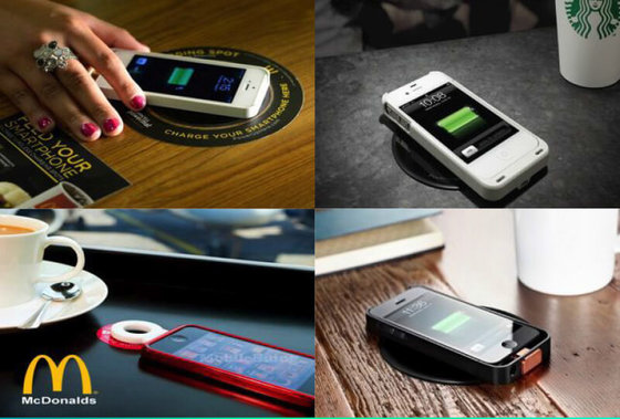 Furniture Embedded Wireless Charger furniture/ table embedded wireless charger for iphone/Samsung supplier