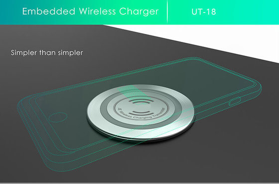 Furniture Embedded Wireless Charger furniture/ table embedded wireless charger for iphone/Samsung supplier